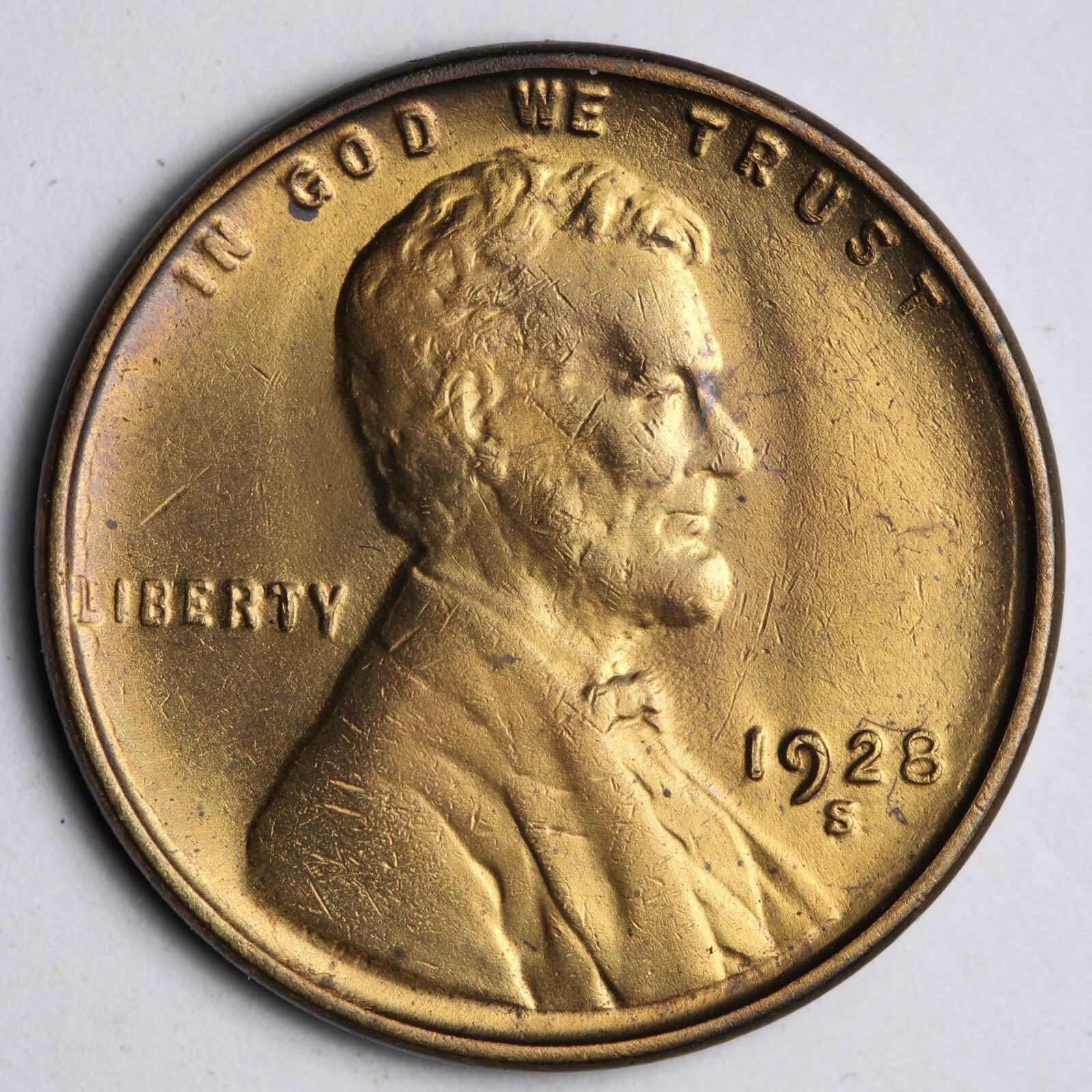 1928-S Lincoln Wheat Cent Penny BU UNCIRCULATED* MS E243 QCC | eBay