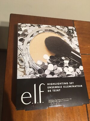 e.l.f. ELF Highlighting Ensemble Illuminator & Brush Gift Set SEALED | eBay