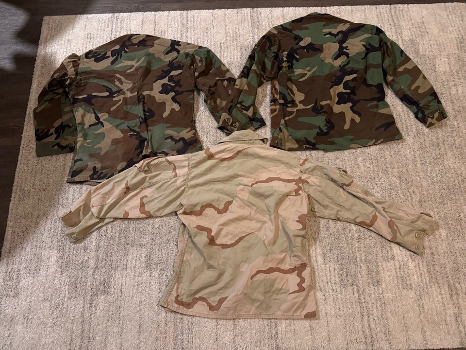 NAMED RANGER M81 BDU Woodland DCU RAID Camo Shirt Medium Military ACU ...