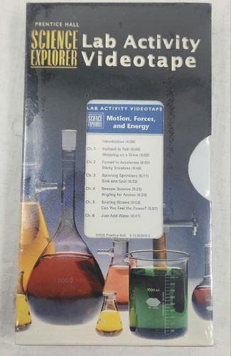 Prentice Hall Science Explorer Lab Activity Videotape Motion Forces ...