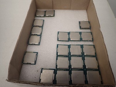 Lot of 20 Mixed Intel CPUs Core i5 Core 2nd 3rd & 4th Gen CPU | eBay