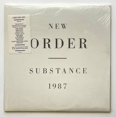 SEALED! Vtg 1987 NEW ORDER Album SUBSTANCE 1987 Record 1ST PRESSING ...