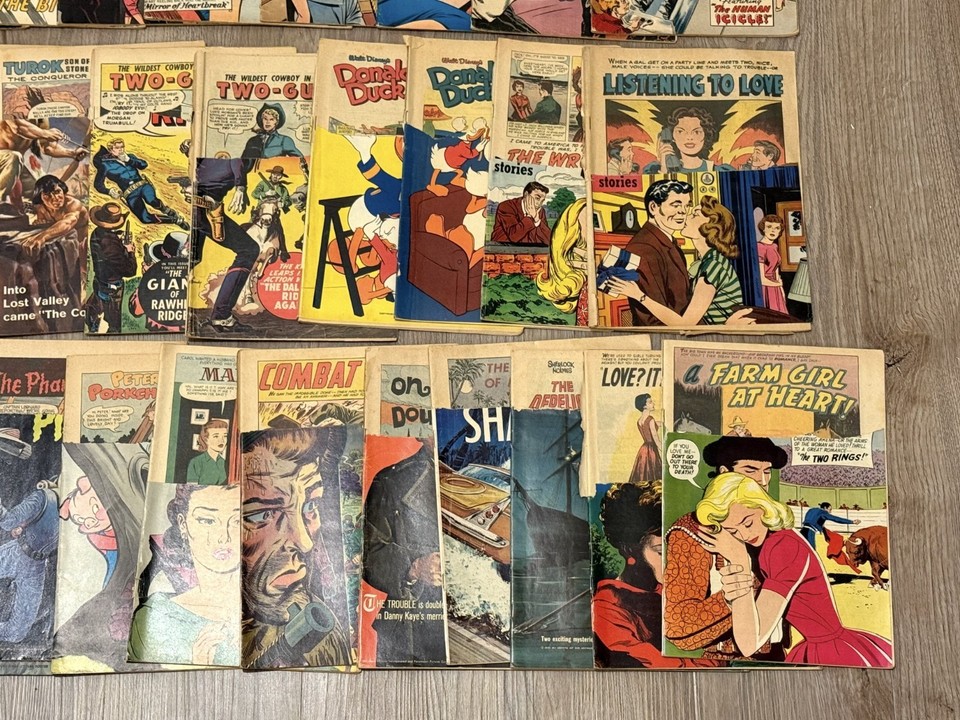 1950's Remaindered Comics GROUP Original Owner Collection (43 Comics ...