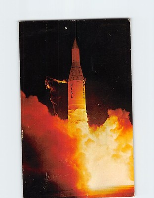Postcard Juno II rocket With Pioneer IV Redstone Arsenal Huntsville ...