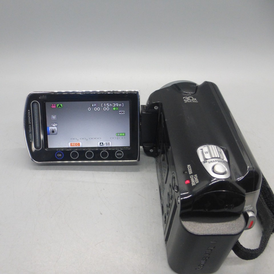 JVC Everio GZ-HD620BEK Handheld High Definition HDD Camcorder Black ...