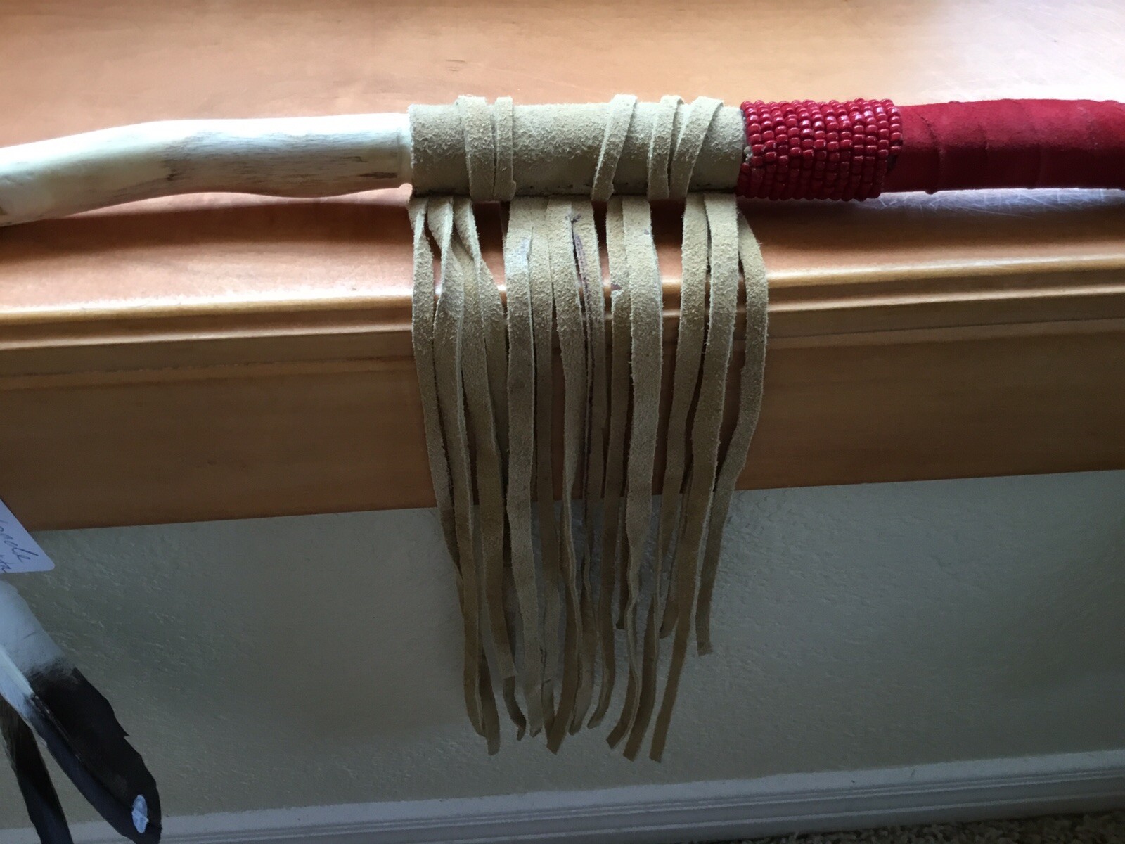 VINTAGE RARE LAKOTA/SIOUX NATIVE CEREMONIAL DANCING STICK | eBay
