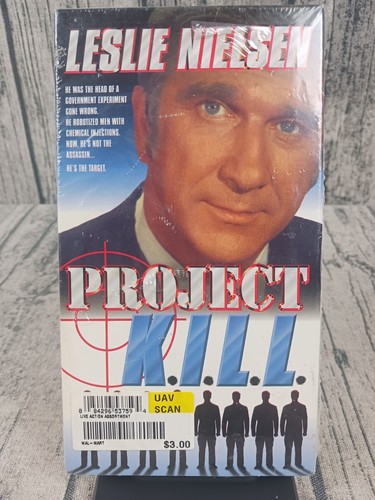 Project Kill (VHS) Leslie Nielsen - Brand New / Sealed 84296067930 | eBay