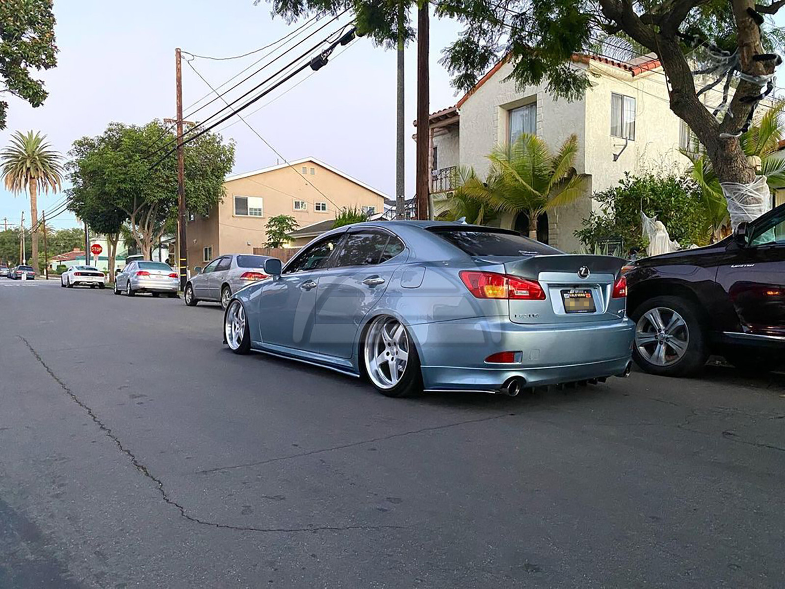 Ducktail Spoiler for Lexus IS250 IS350 2005-2013 2 gen IS Duckbill Rear ...