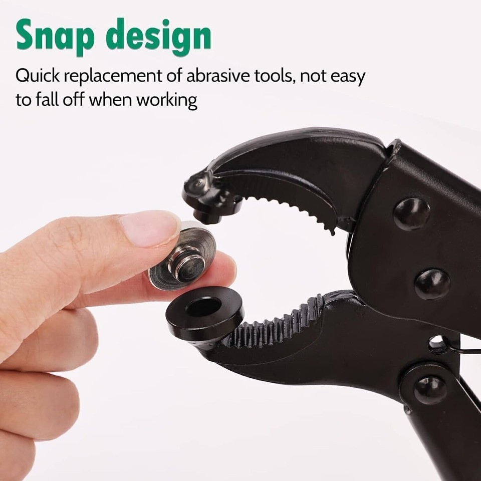 Heavy Duty Snap Fastener Tool Adjustable Snap Setter Tool Snap ...