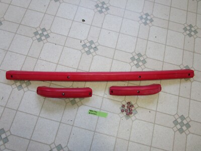 95 Polaris SL 750 Jet Ski Rear Hull Trim & Corners PWC Jetski Red | eBay