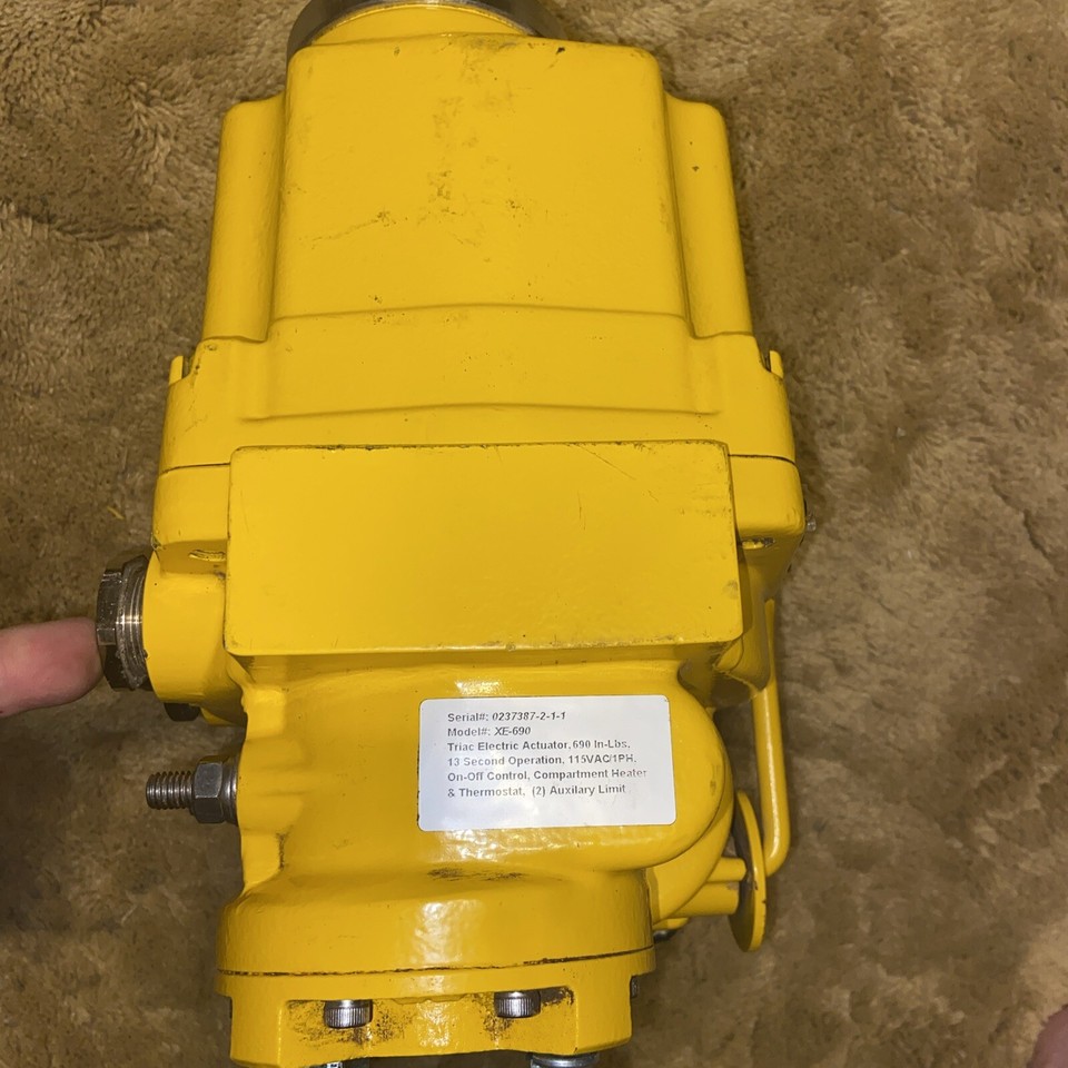 TRIAC Controls XE-690 Electric Actuator Motor Two Position Control ...
