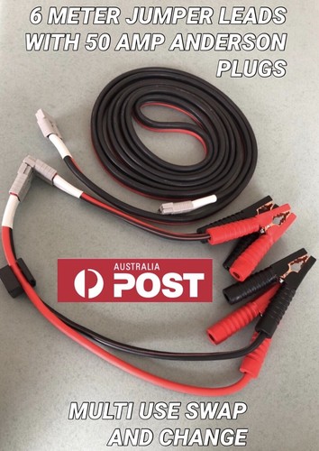 jumper Leads multi use 5.5M cable with 50 amp anderson style plug | eBay