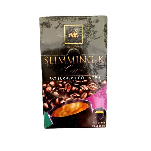 Mksmetics Slimming-K Coffee | Fat Burner + Collagen 10 Sachets ...