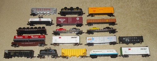 Vintage N Scale Mixed Freight Car Rolling Stock Train Lot Read ...