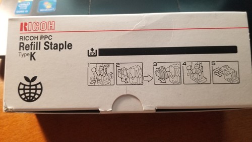 Ricoh PPC Refill Staple Type K | eBay