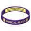 Medical Alert Engraveable Silicone ID Wristband - Inside of Band ...