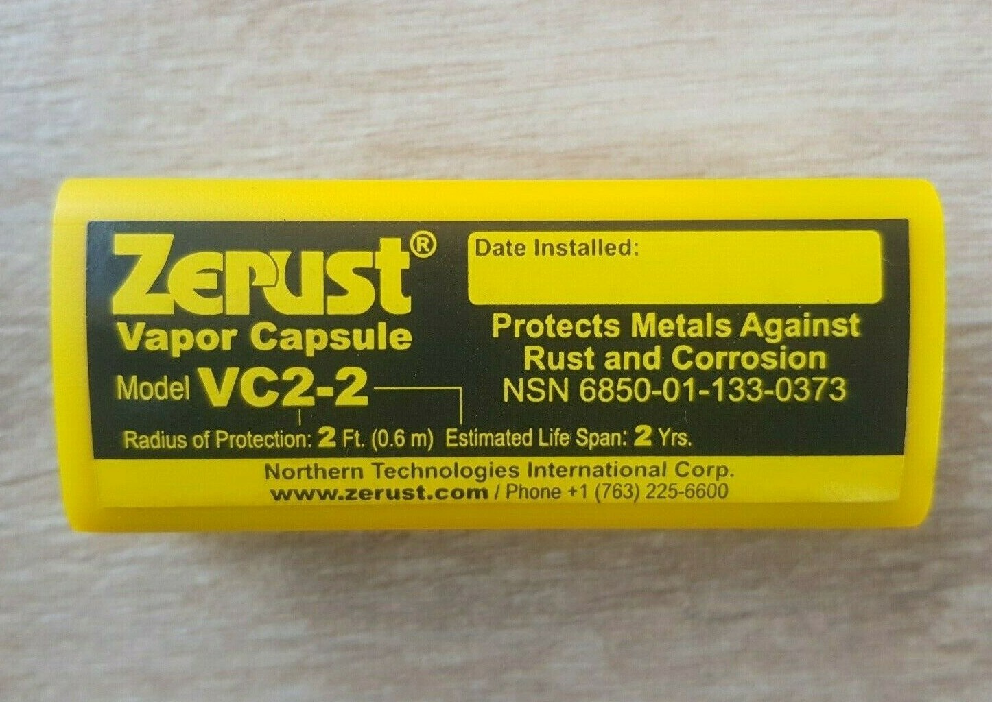 Zerust VC2-2 Rust & Corrosion Protectant Capsule for Gun Safe | eBay