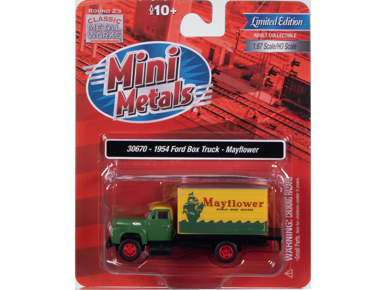 1954 FORD BOX TRUCK "MAYFLOWER" 1/87 (HO) MODEL BY CLASSIC METAL WORKS ...