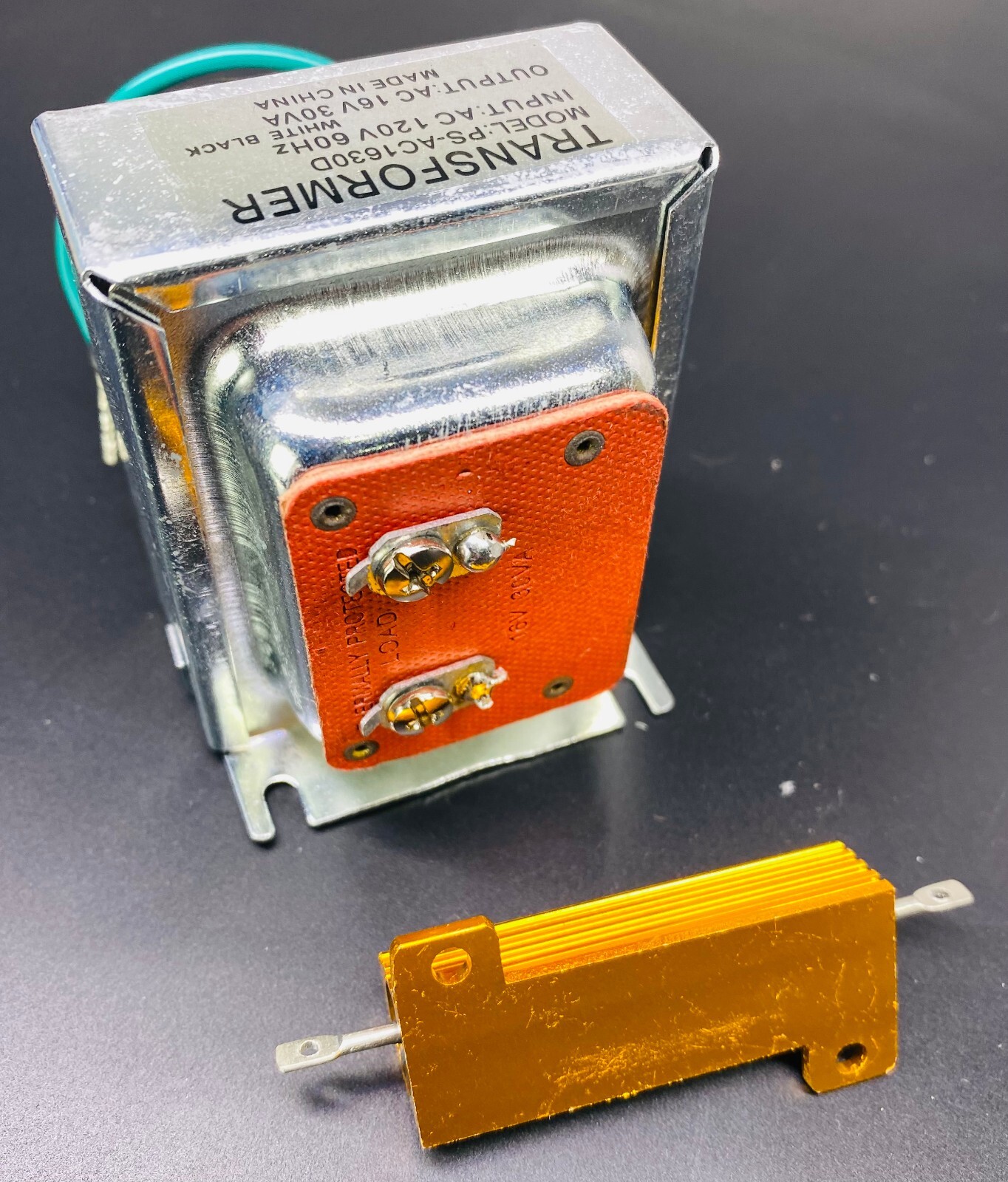 Doorbell Transformer 16V 30VA Hardwire for Ring Doorbell Pro w/ 50w ...