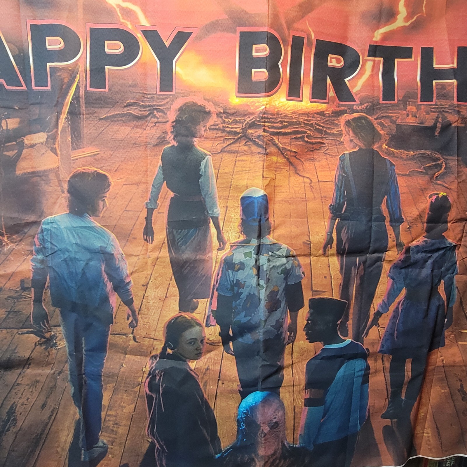 Stranger Things Background Photo Banner Backdrop With Billy 60" X 40 ...