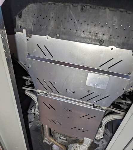 Aluminum Engine & Trans Splash Shield Under Tray for Audi A4 S4 B8.5 B8 ...