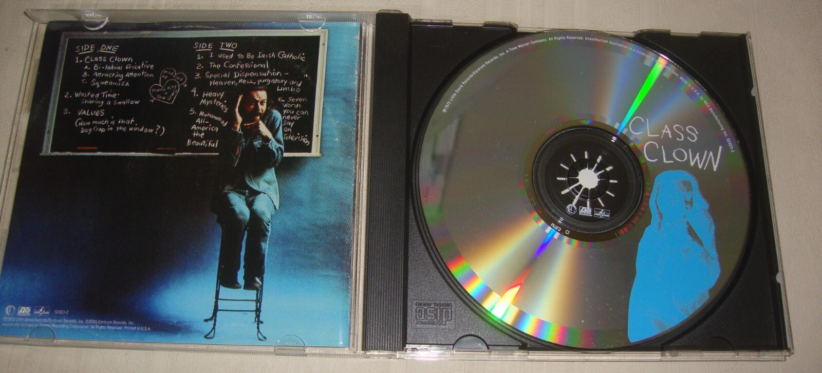 GEORGE CARLIN Class Clown CD 75679292322| eBay