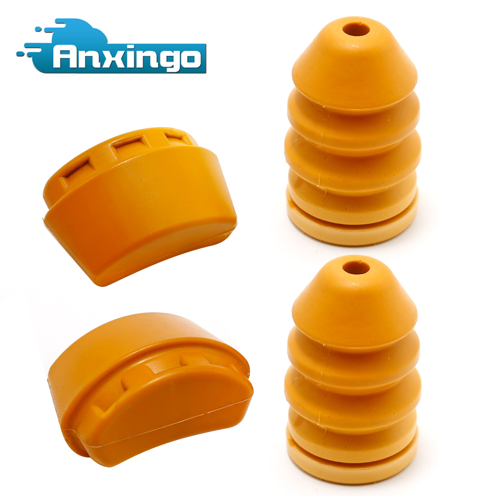 Set of 4 Front Upper Jounce Bumper Rubber Kits for 2002-2007 Jeep ...