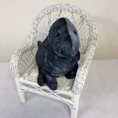 Russ Dinosaur Brontosaurus Stuffed Animal Toy Plato Blue Life-Like ...