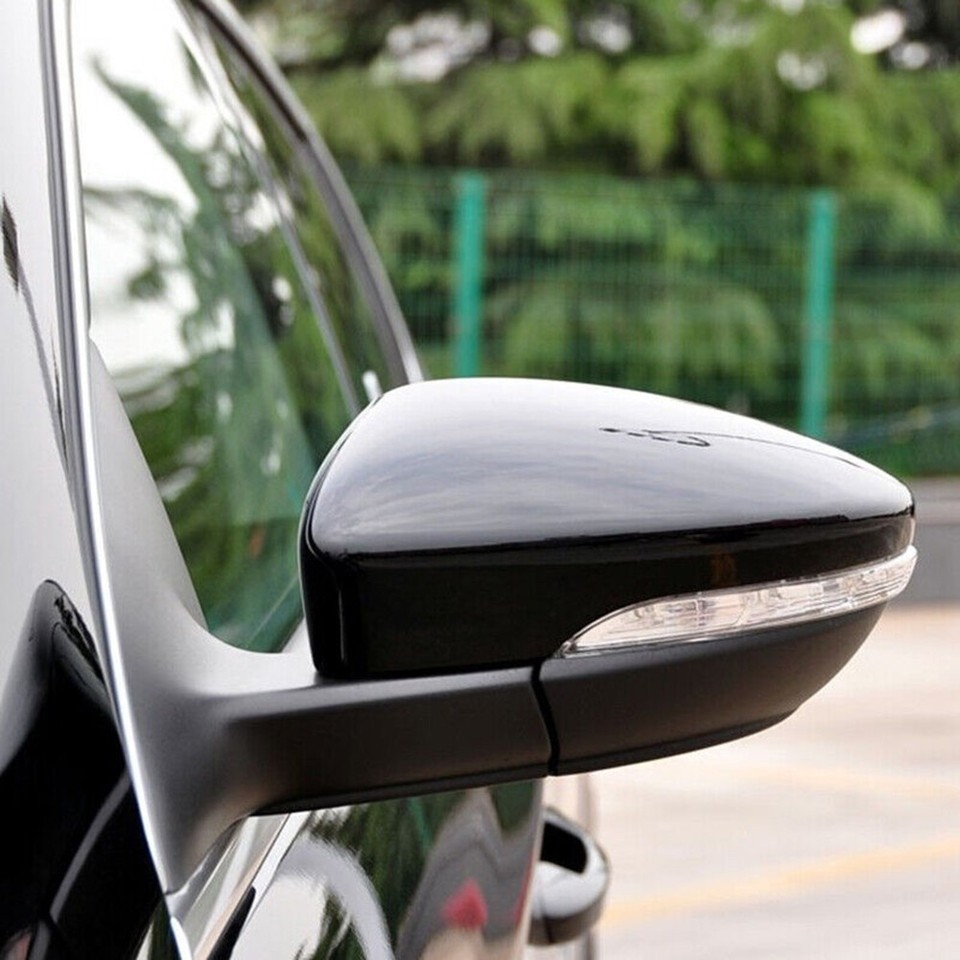 Matte Black Left Driver Side Mirror Housing Cap for CC For EOS For ...