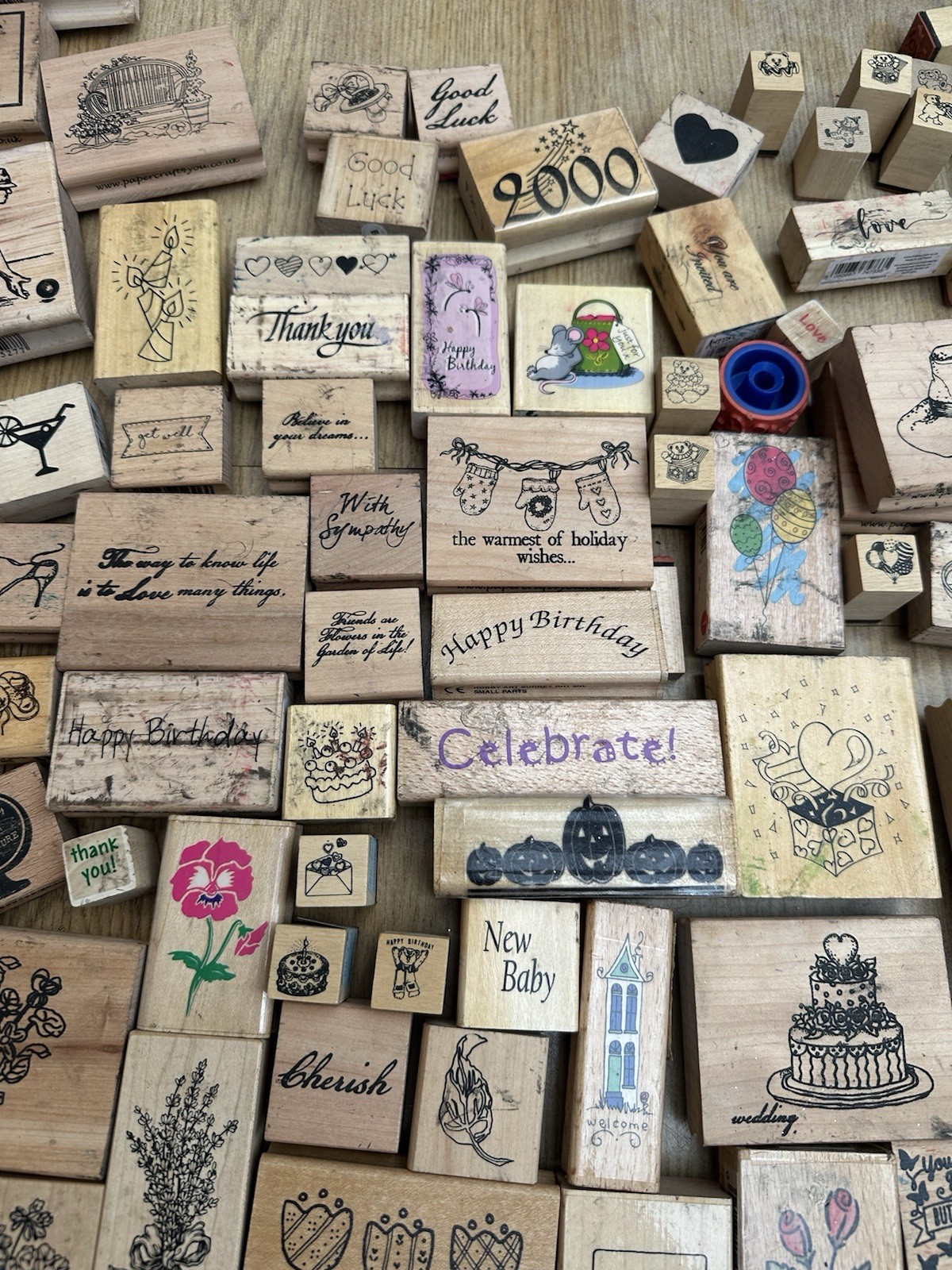 Mystery bundle rubber stamps | eBay UK