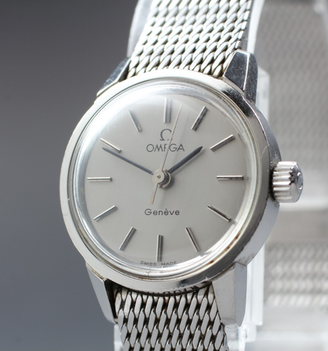 Vintage 1974 [Near MINT] Omega Geneve Cal.635 22mm Manual Winding ...