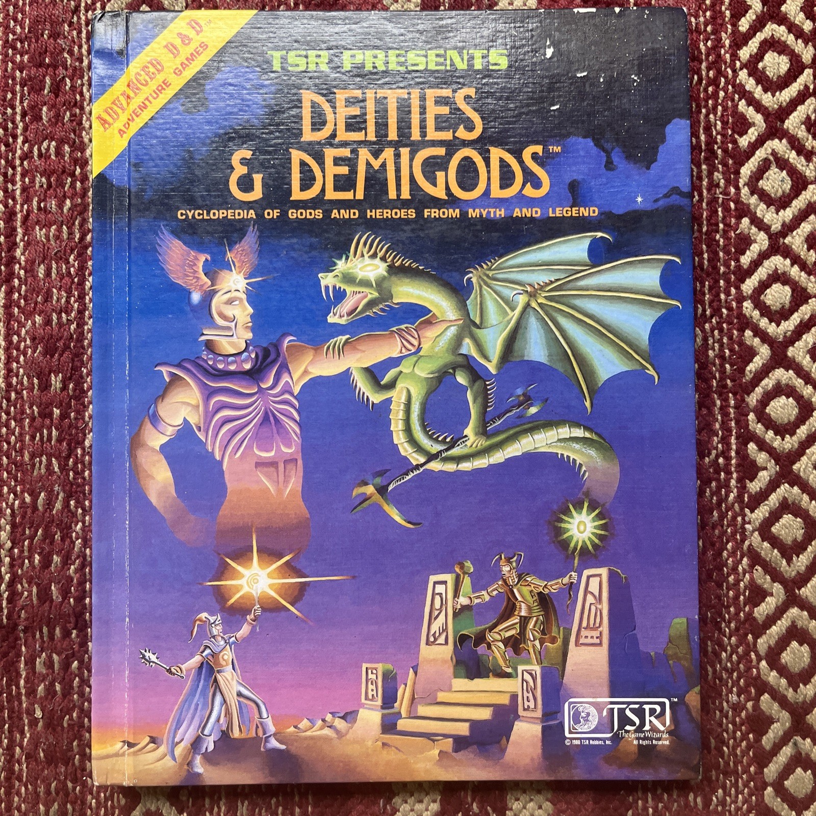 Advanced Dungeons & Dragons Deities and Demi-gods TSR 1980 128pgs Very ...