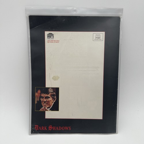 1992 DARK SHADOWS MPI Home Video Catalogue BARNABAS COLLINS, Magazine ...