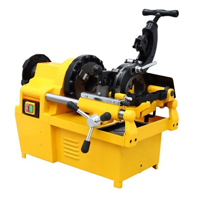 220V Electric Pipe Threader Machine (1/2" - 2") Power Pipe Threading ...
