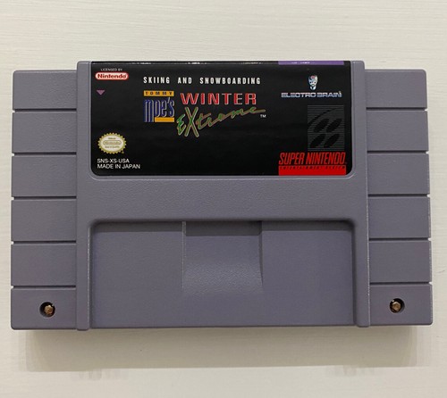 Skiing & Snowboarding: Tommy Moe’s Winter Extreme (Super Nintendo) SNES ...