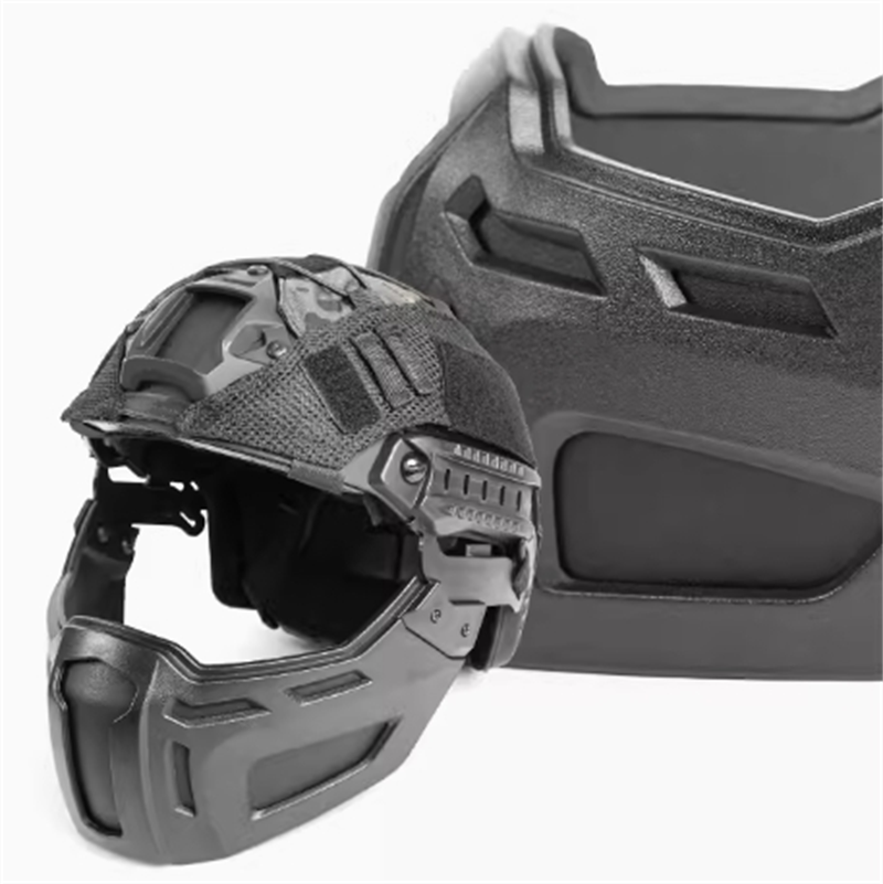 Tactical FAST Mask Goggles Helmet Windproof Face Mask Equipment Full ...