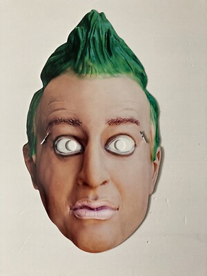 Green Day Mask Revolution Radio Original Promo Tre Cool RARE Halloween ...