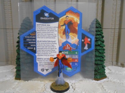 Heroscape Custom Eradicator Double Sided Card & Figure w/ Sleeve DC ...