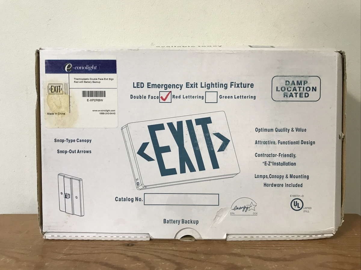 Econolight Emergency Lights | Shelly Lighting