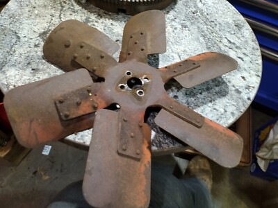 Case DC Tractor Engine Cooling Fan D DC3 DO | eBay