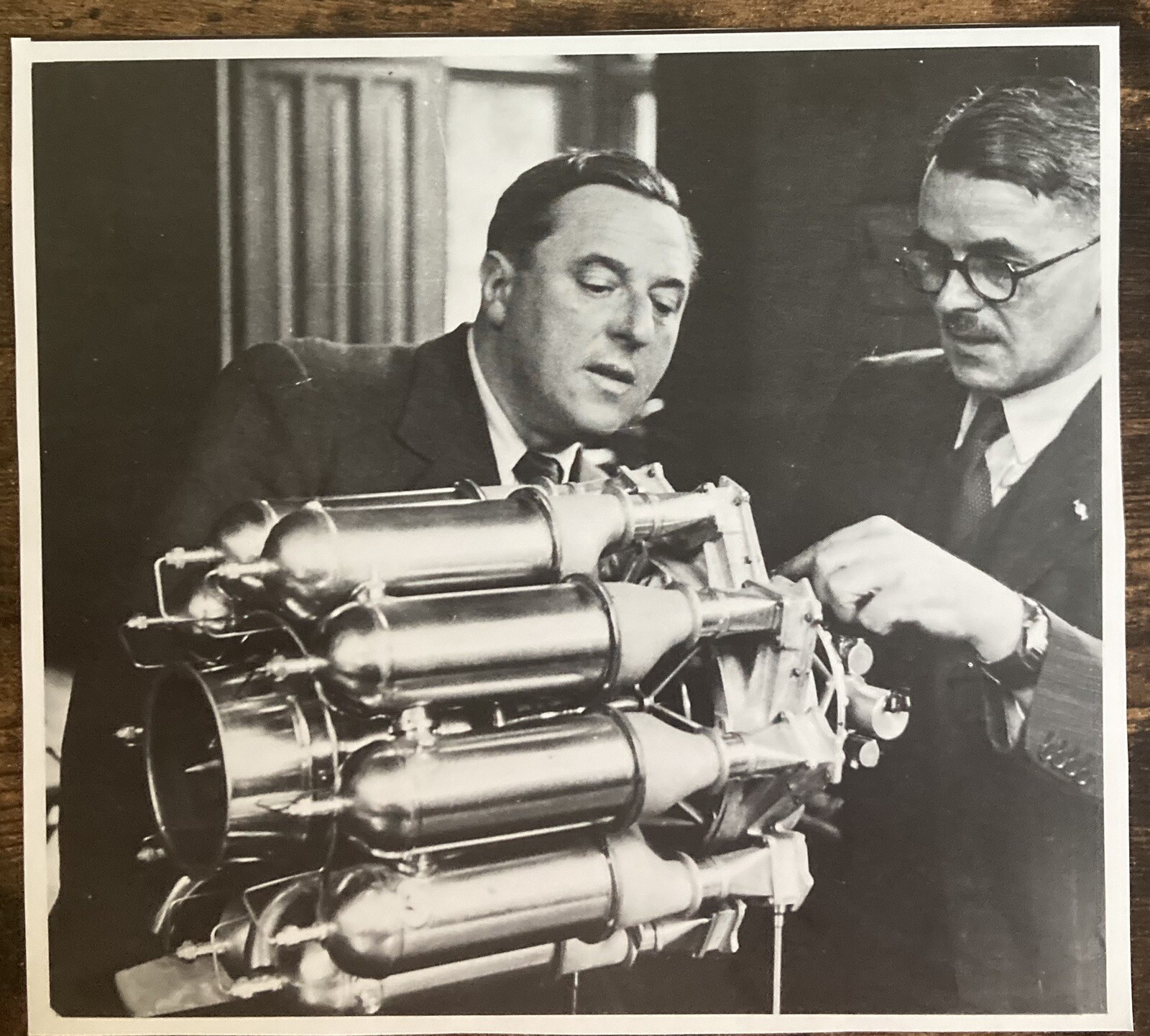 Book Clipping Photo Sir Frank Whittle Jet Engine 1948 | eBay