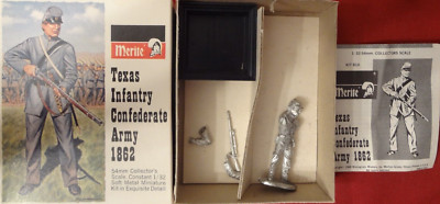 Monogram Merite 54mm Texas Infantry Confederate | eBay