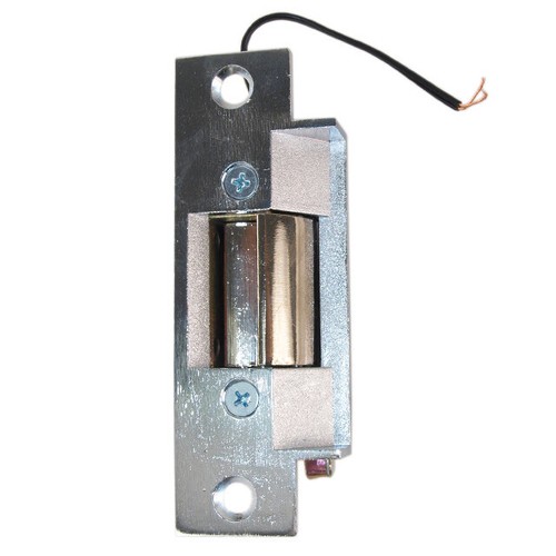 Lee Electric #12 Mortise Type Chrome Electric Door Strike, 4-7/8", 16 ...