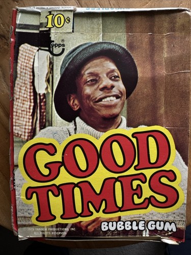 1975 TOPPS GOOD TIMES WAX BOX and 36 UNOPENED PACKS! DYN-O-MITE! Scarce ...