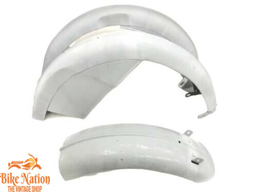 Velocette MAC MOV GTP KTS MSS Front & Rear Fender Mudguard Set Steel ...
