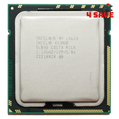 Intel Xeon L5630 SLBVD 2.13GHz 12M Quad Core LGA 1366 Server CPU ...