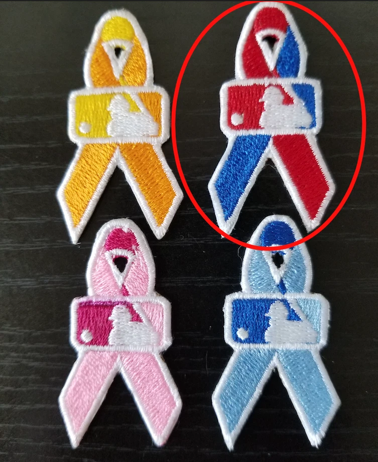 Red And Blue Ribbon Logo