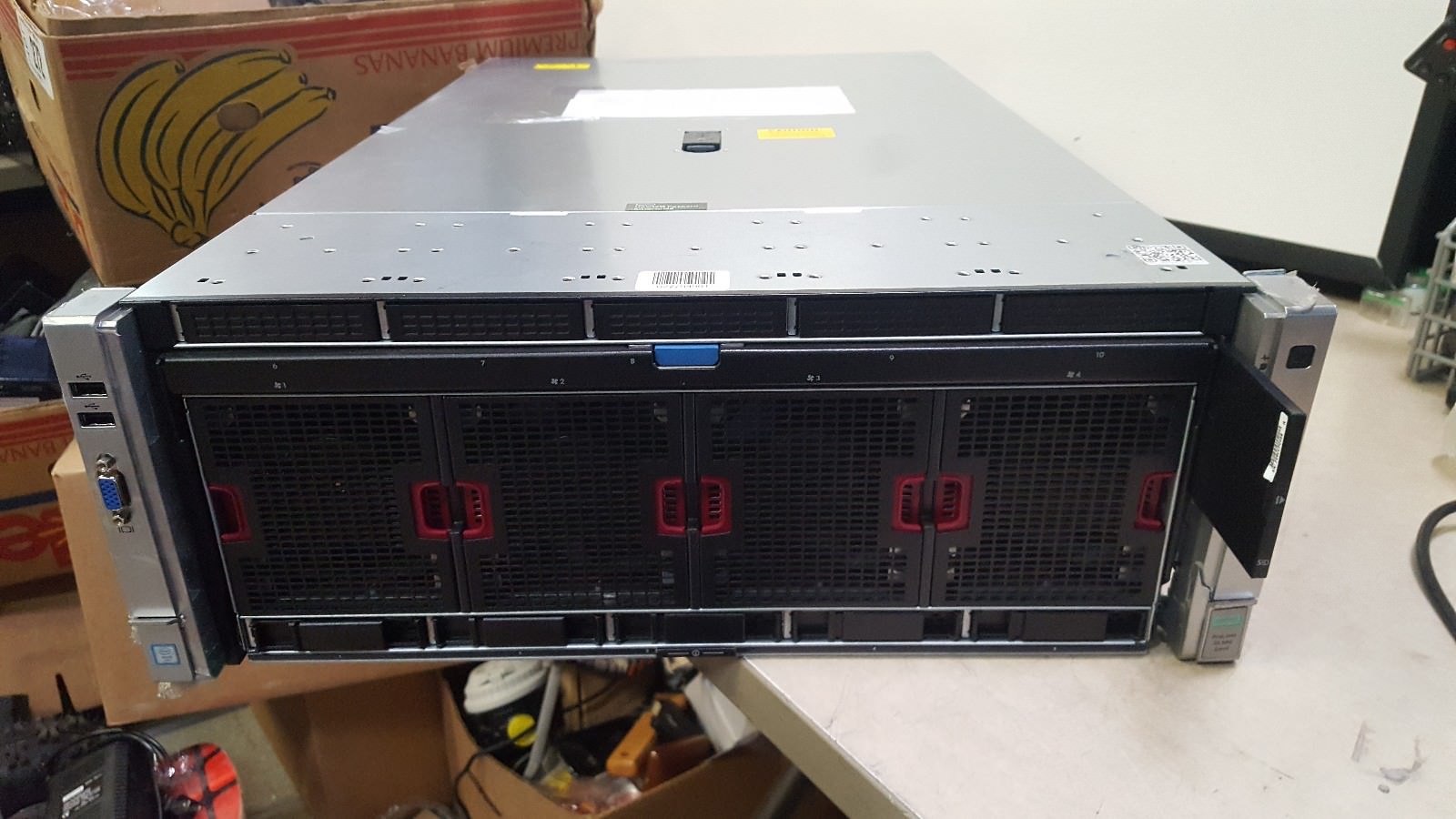 HPE PROLIANT DL580 G9 GEN9 SERVER no ram no hdd no cpu | eBay