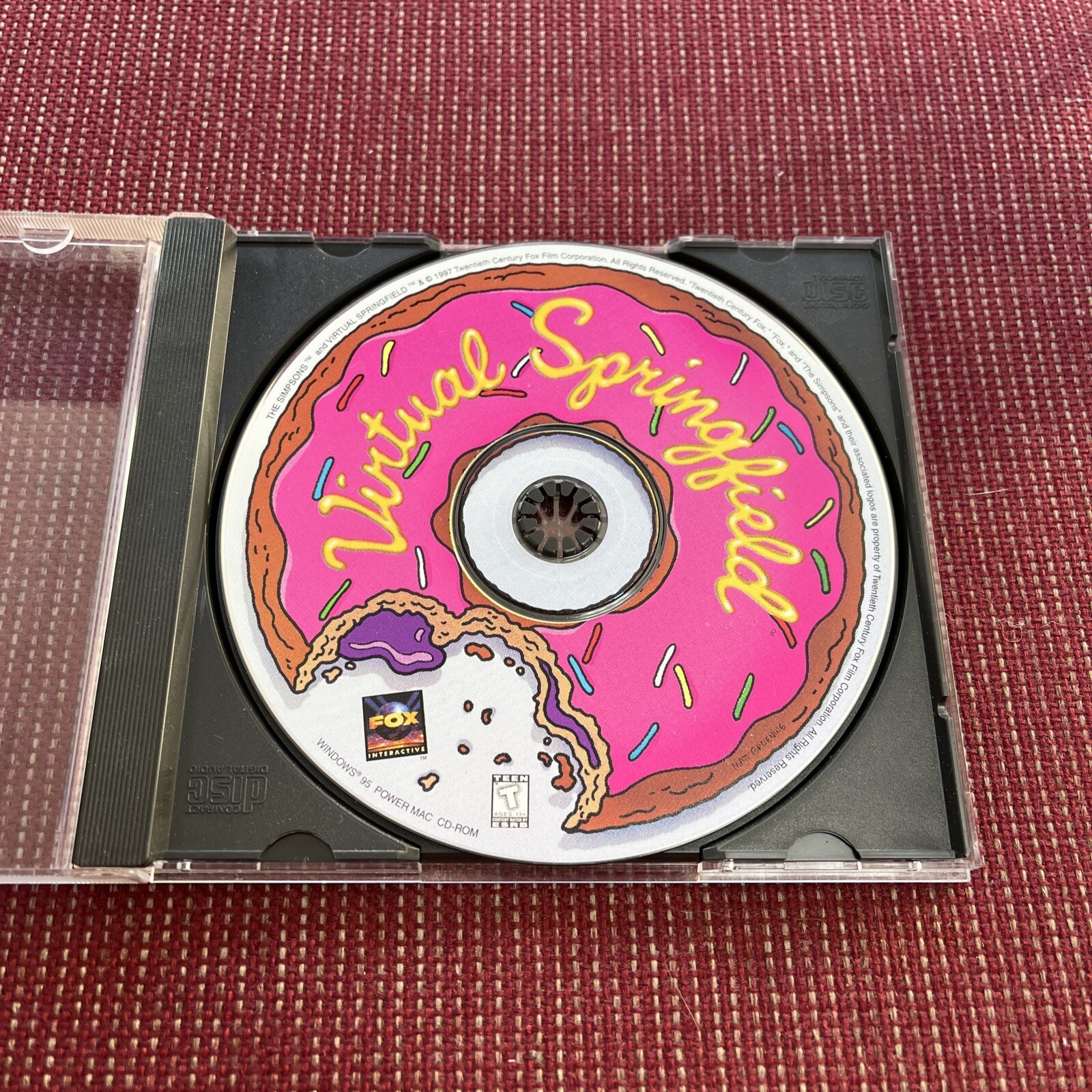 *DISK ONLY* Simpsons Virtual Springfield PC | eBay