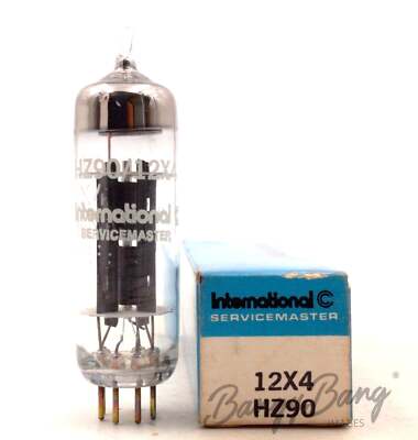 International 12X4 Full Wave Cathode Power Rectifier Audio Vacuum Tube ...